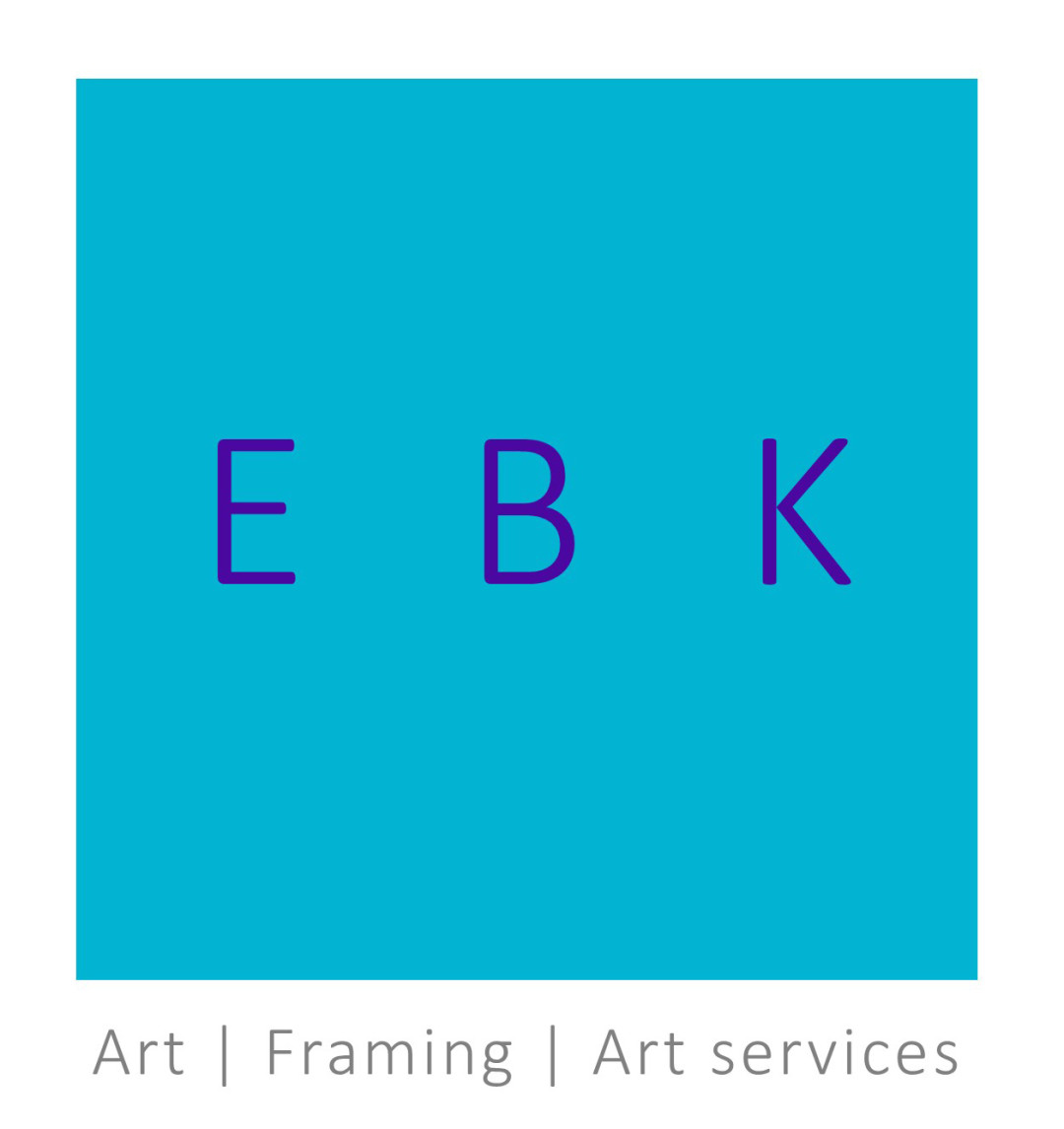 signage ebk logo [ppl on lt-bl] - EBK Framing